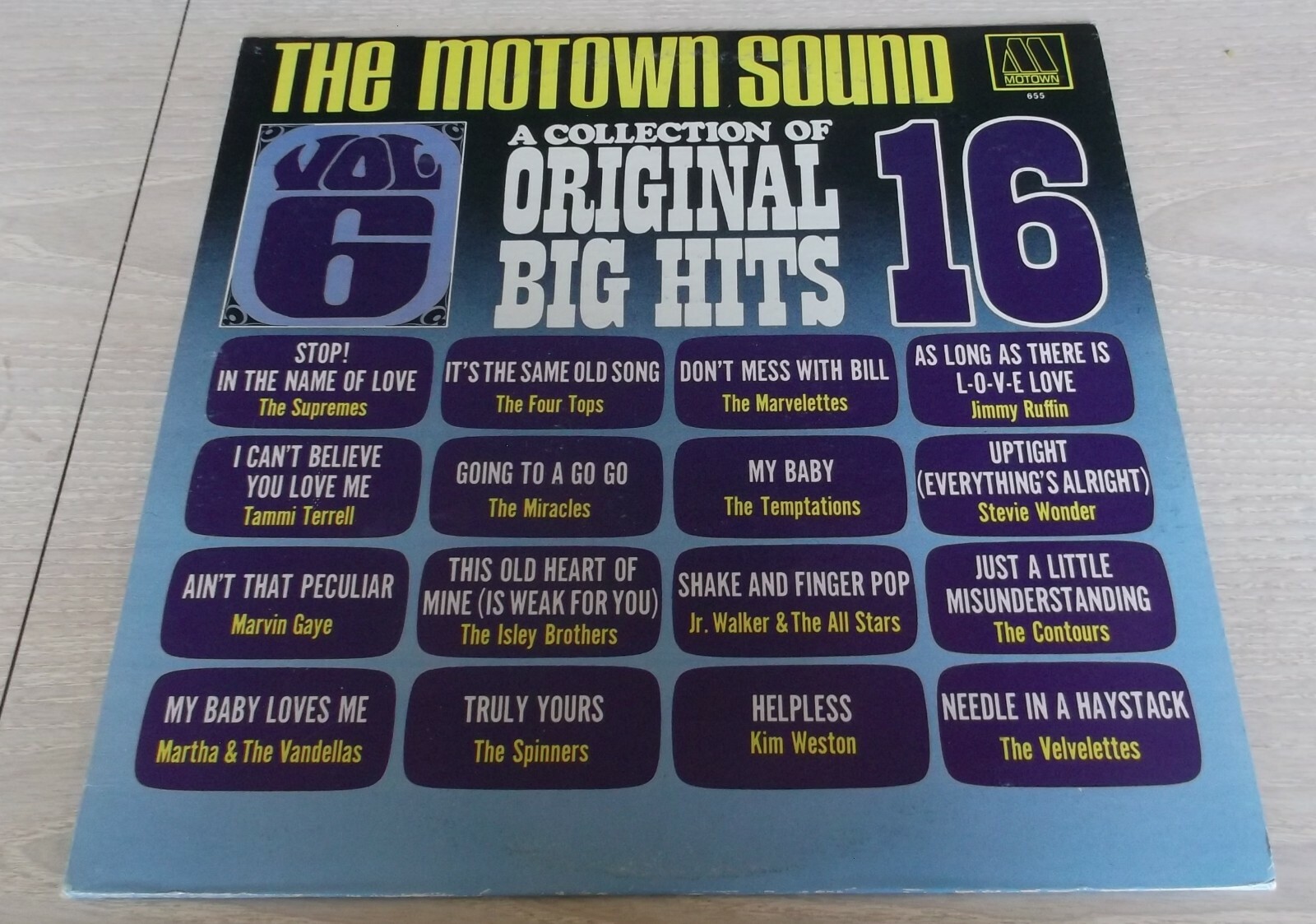 The Motown Sound Volume 6 LP 33 Album 1967 Motown Records Vintage | eBay