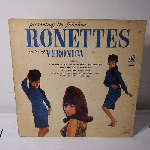 Ronettes - Presenting The Fabulous Ronettes RARE MISPRINT LABEL LP ...