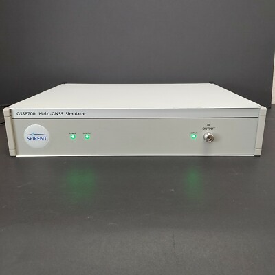 Used Spirent GSS6700 - Multi-GNSS Simulator (GPS, SBAS, GLONASS) | eBay