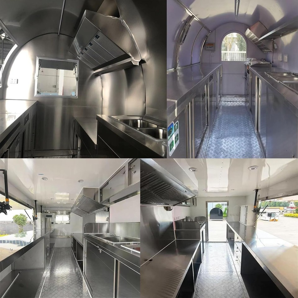 Mobile Bar Concession Trailer Portable Food Truck Kitchen with Custom ...