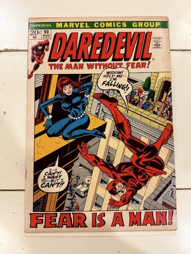 DAREDEVIL #90 MARVEL COMICS AUGUST, 1972 | eBay