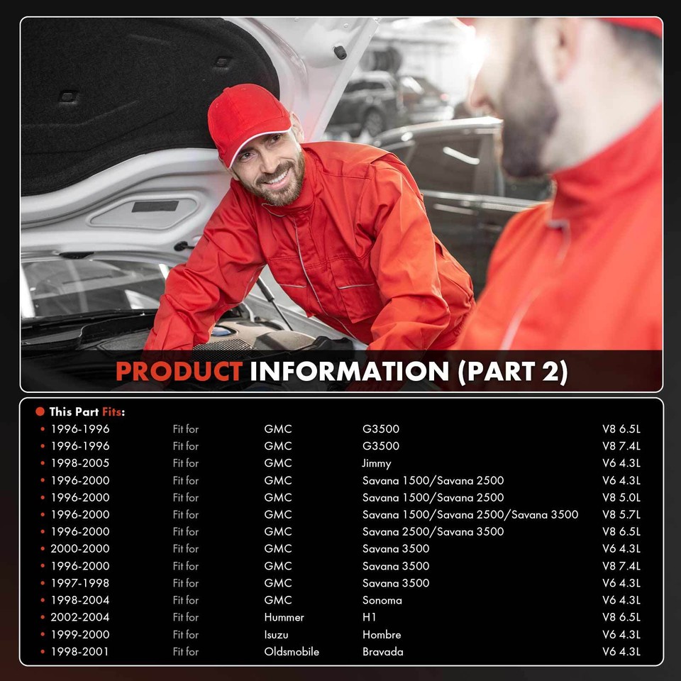 A/C Compressor w/ HT6 Style & 6-Groove Pulley for Chevy Express 1500 ...