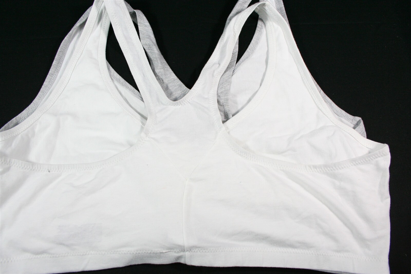 013X01 Barely There X570 2-Pack Cotton Active Racerback Bra 3XL White ...
