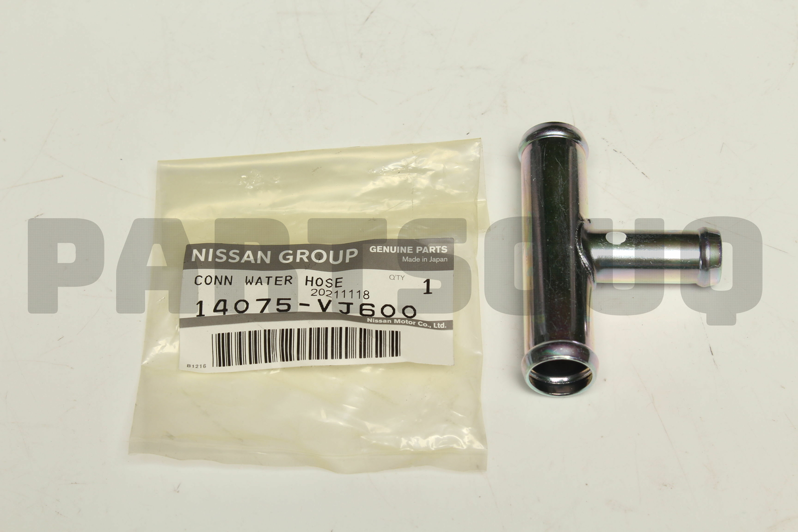 14075VJ600 Genuino Nissan CONECTOR-MANGUERA DE AGUA 14075-VJ600 | eBay