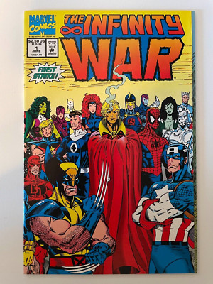 Infinity War #1 1992 / Marvel Comics / Gatefold Wraparound Cover ...