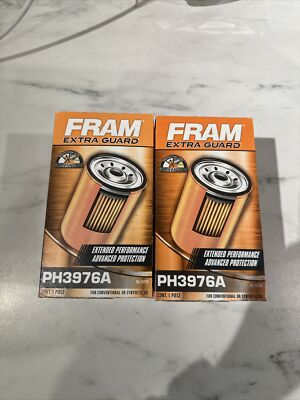 (x2) Fram PH3976A Engine Oil Filter Ram 2500 35000 4500 5500 ...