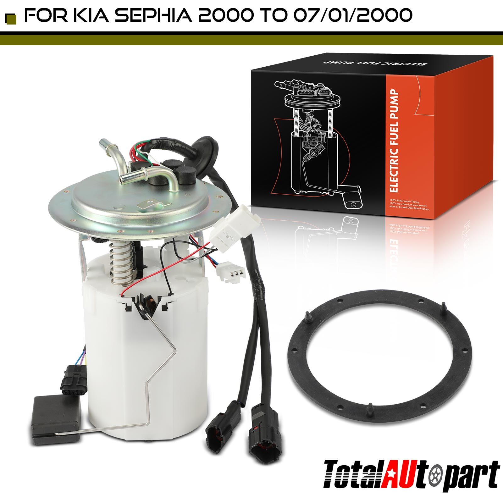 Fuel Pump Module Assembly w/ Sending Unit for Kia Sephia L4 1.8L 2000 ...