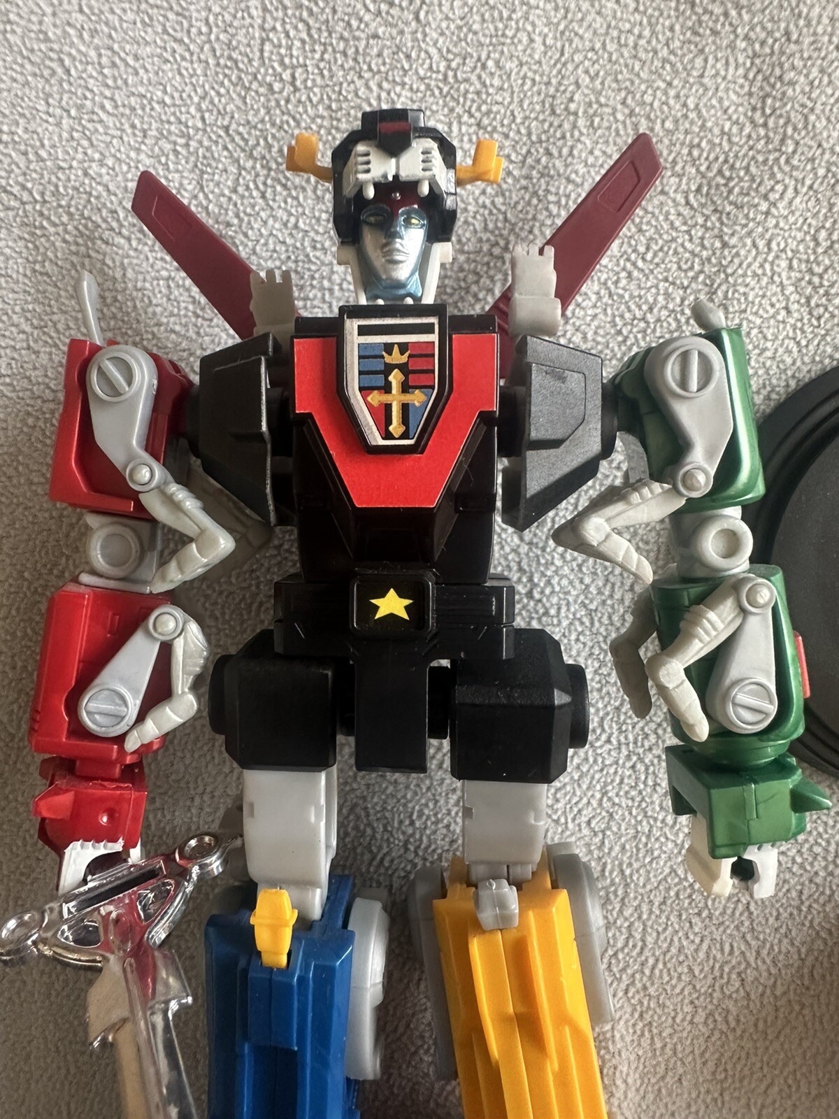 Rare Jollibee Voltron Lions With Base Stand And Sword | eBay