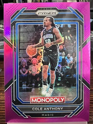 2023 Panini Monopoly Prizm #64 Cole Anthony Pink /149 Orlando Magic | eBay
