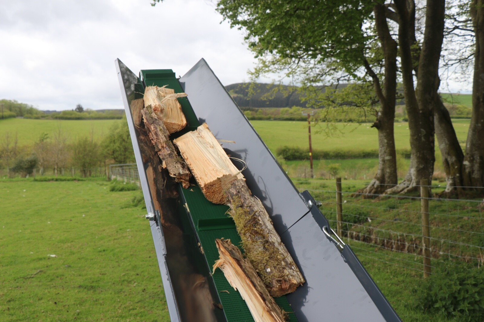 VR20T Dominator petrol firewood processor 20ton log splitter stihl ...