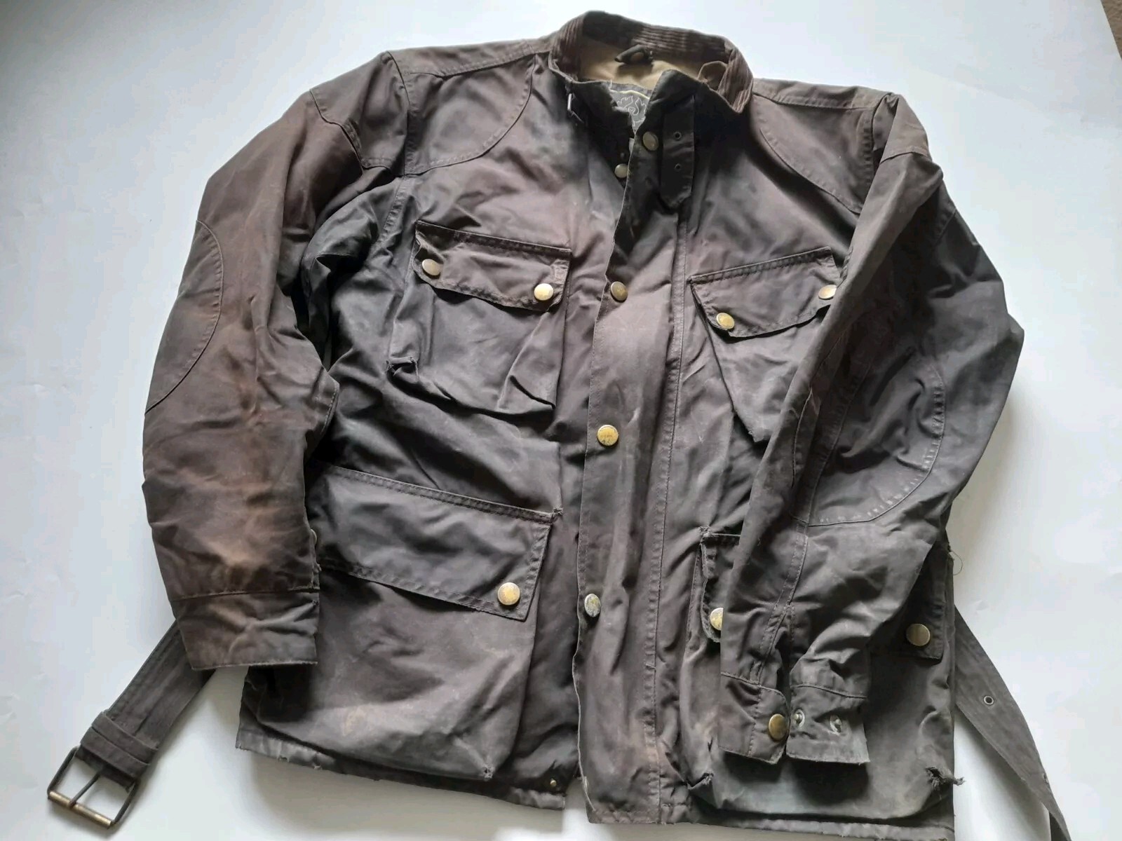 Belstaff Biker Bomber Wax Jacket very rare Steve s It… - Gem