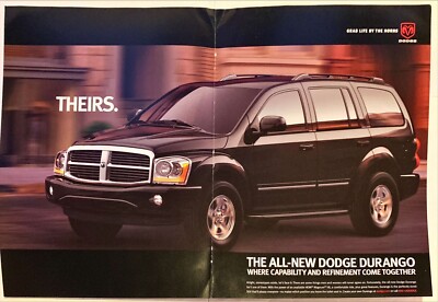 2004 Dodge Durango SUV Hemi Magnum V8 His Hers Theirs Print Ad/Poster ...