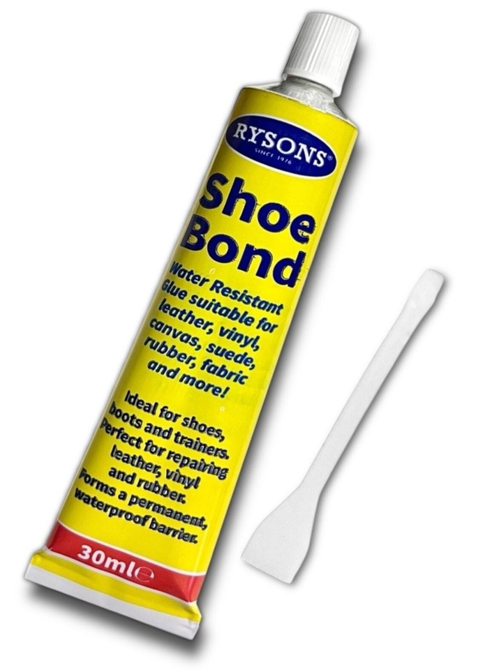 2 Pcs SHOE BOND Glue Adhesive Flexible Shoes Trainers Clothes Fabric ...