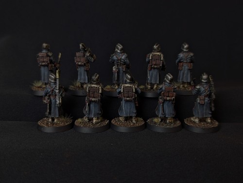 Warhammer 40k commission painted Death Korps of Krieg At Ease infantry ...