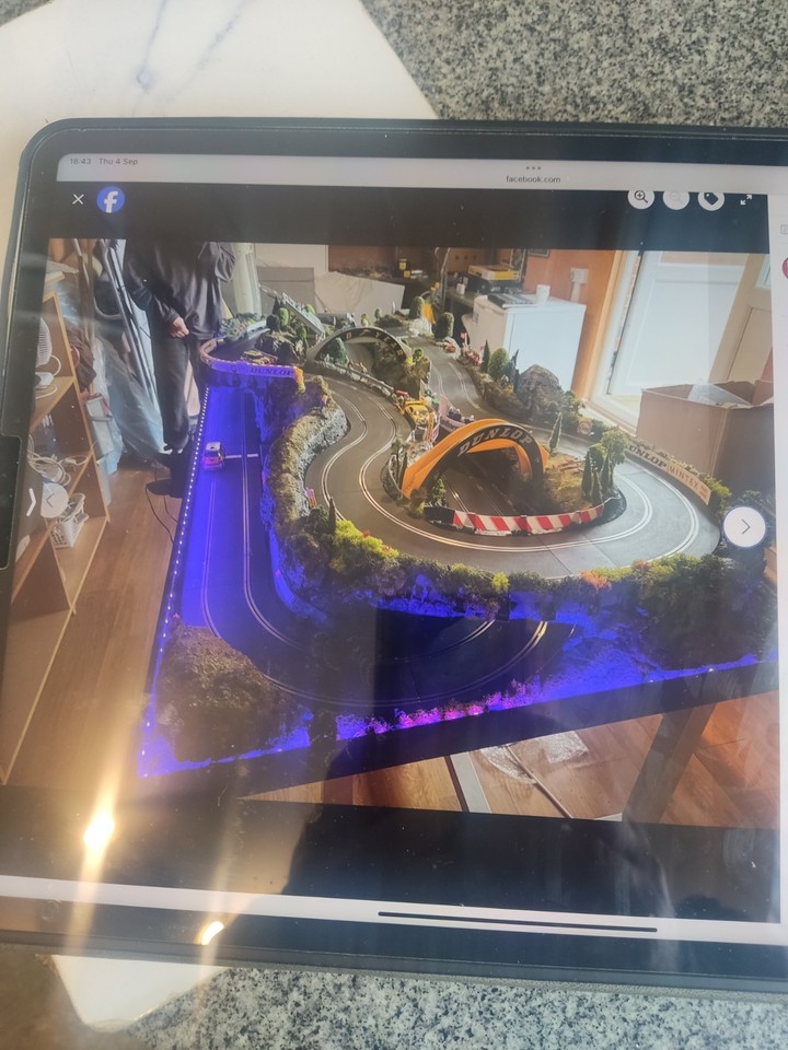 Scalextric Rally Themed Stonerig Raceway Track Set Complete | eBay UK