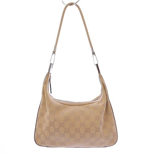 Gucci Gg Canvas One Shoulder Bag Handbag Beige 002122 /Kh Oh Women'S | eBay