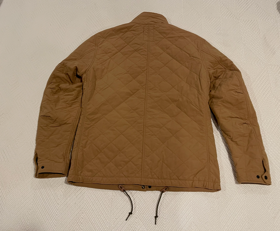 Relwen Jacket Men’s Medium Tan Quilted Insulated Tanker Jacket Camel | eBay