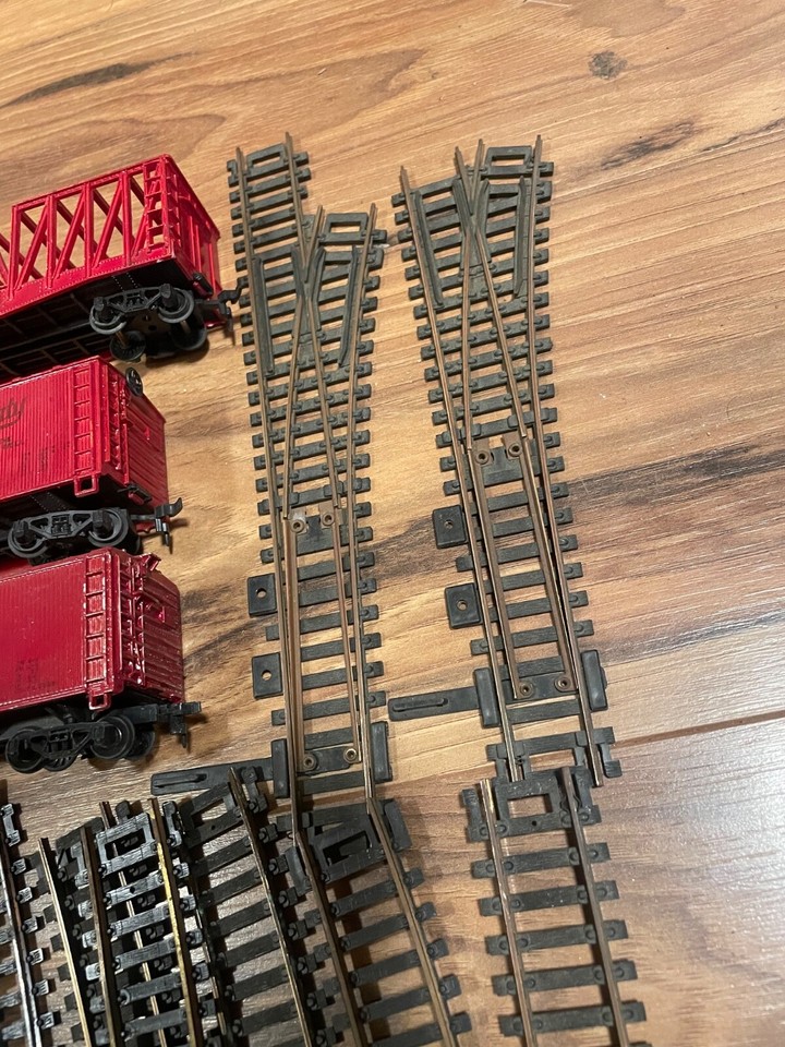 ho train lot cars track + parts ho scale roco tyco atlas | eBay