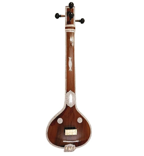 ShreeOm Handicrafts Tun Wood Large Tanpura/Tamburi Brown With Box ...