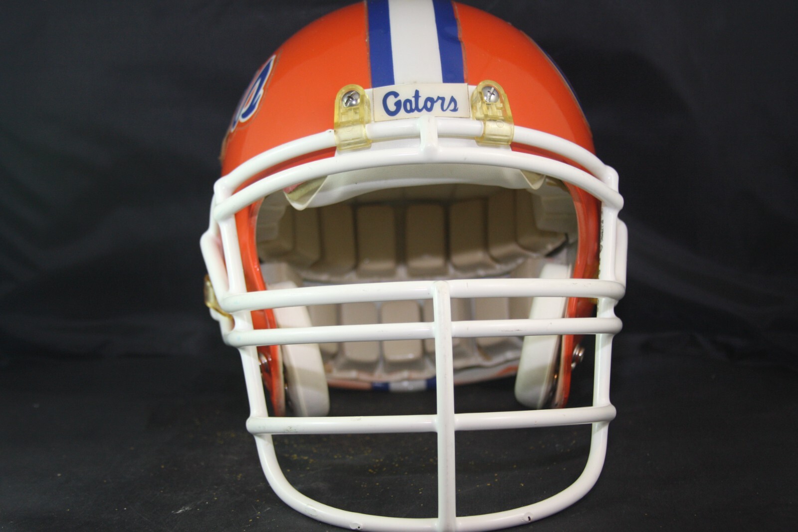 1996-7 Riddell WD1 Game Used Worn FLORIDA GATORS Football Helmet 3334 ...
