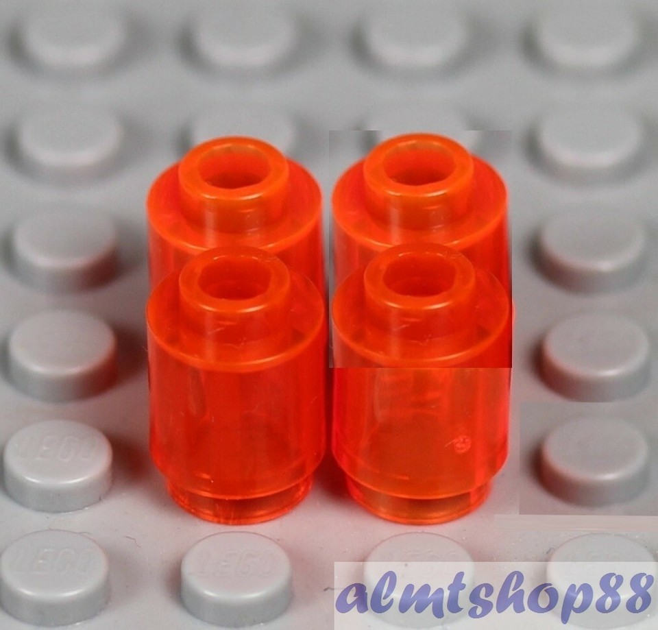 LEGO - 1x1 Round Bricks - PICK YOUR COLORS - Cylinder Tubes Cones 3062 ...
