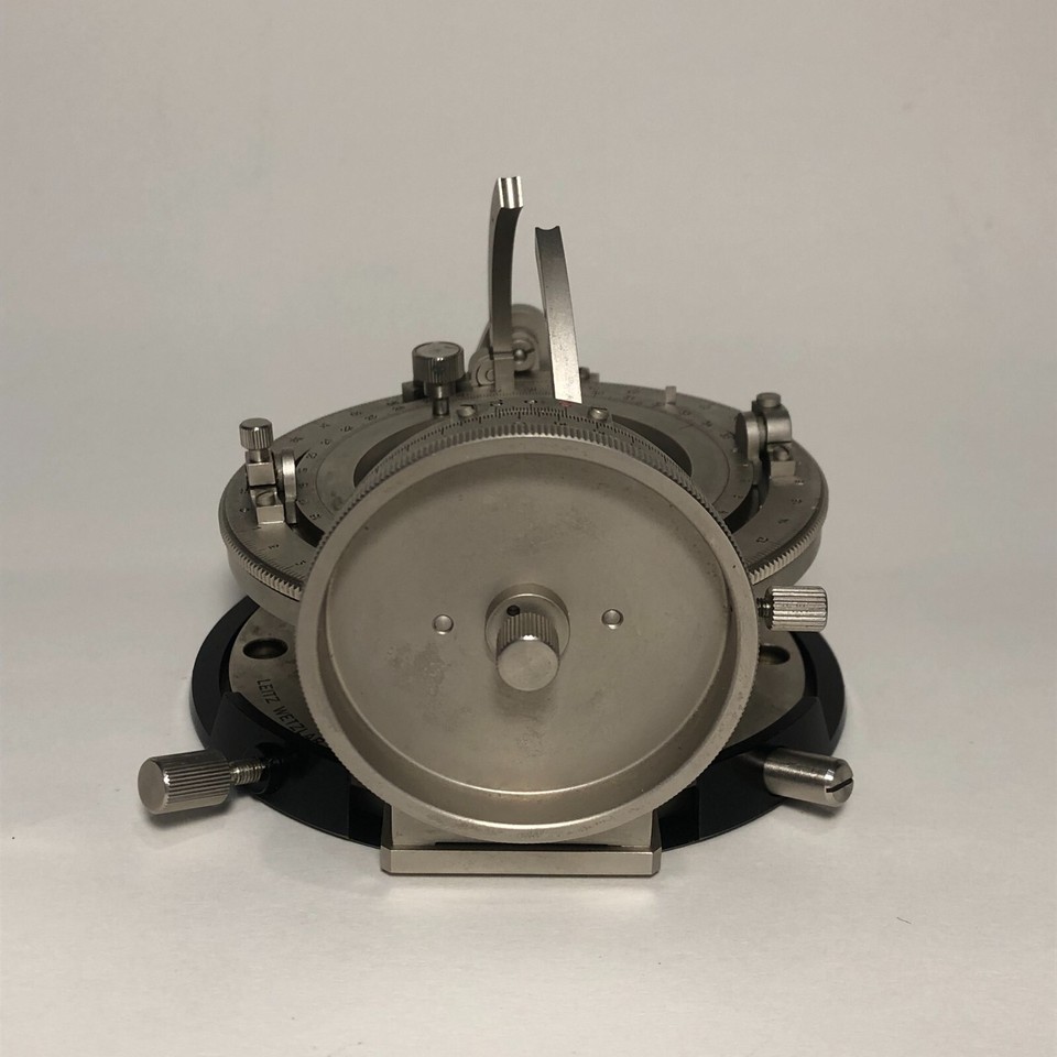 Ernst Leitz Wetzlar Universal Rotary Stage 4 Axis UT-4 w/ Case For ...