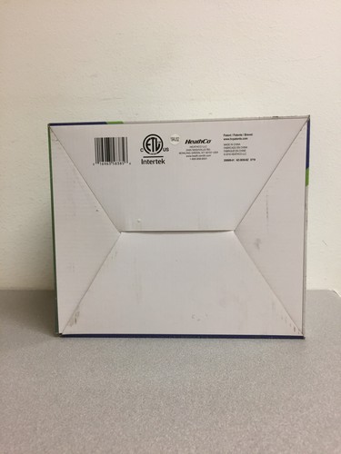 Heath Zenith HZ-5838-BZ-H Motion-Sensing Hardwired LED Bronze Security ...