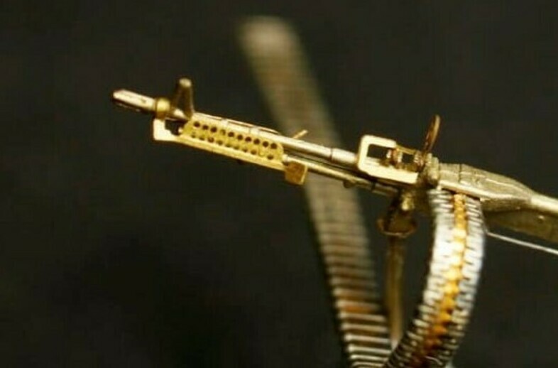 Mini World 7245a - 1/72 - M60 Machine Gun (USA) Plastic Model Kit | eBay