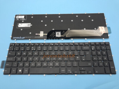 NEW For Dell Inspiron 15 5565 5567 17 5765 5767 UK(GB) Keyboard Backlit ...