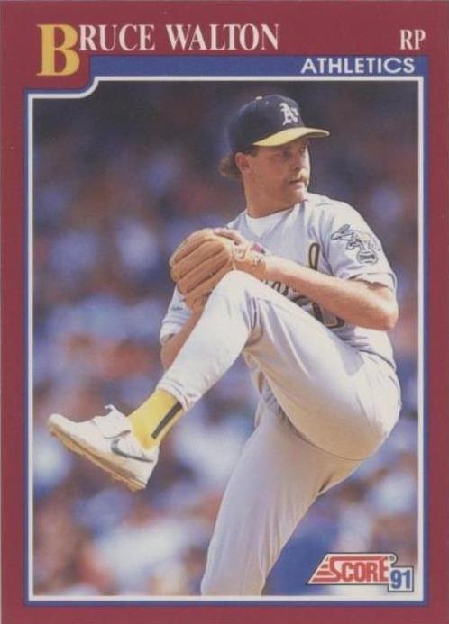 1991 Score Rookie & Traded - Bruce Walton #88T (RC) for sale online | eBay