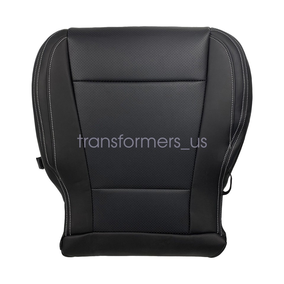 For 2015-2017 Ford F150 Lariat Front Side Bottom Top Seat Cover Black ...