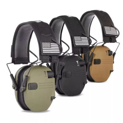 Shooting Earmuffs, Electronic Shooting Hearing Ear Protection for Gun ...