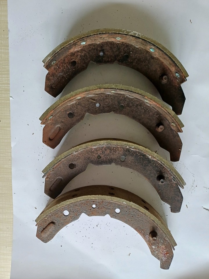 NOS Classic Car Brake Shoes Set of 4, NOS- B001 | eBay UK