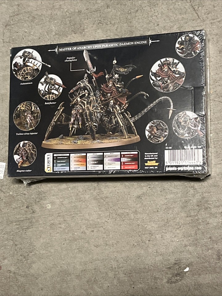 Lord Discordant on Helstalker / Vex Machinator Chaos Space Marines ...