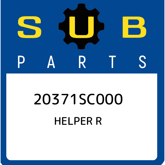 20371SC000 Subaru Helper r 20371SC000, New Genuine OEM Part | eBay