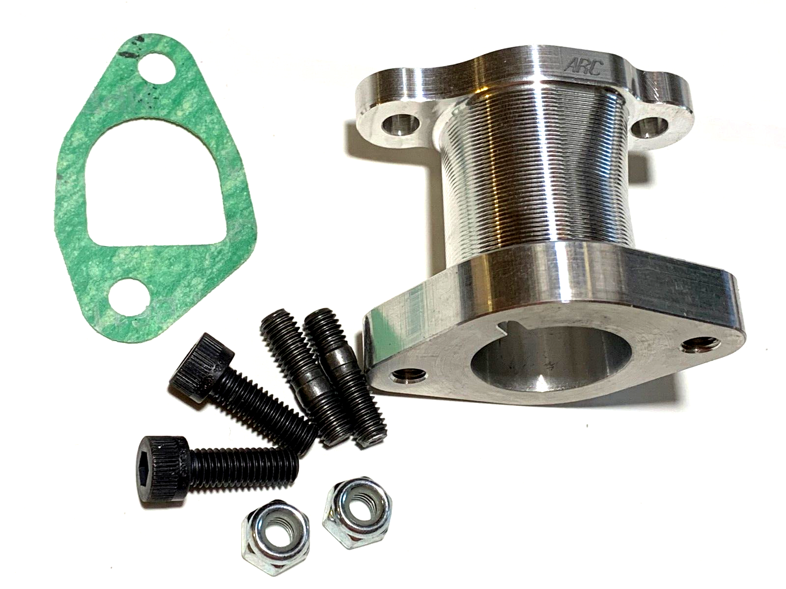 Intake Billet Manifold ARC Tillotson Carb to Honda Clone Racing Engine ...