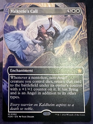 Valkyrie's Call (Borderless) Foundations Regular | eBay