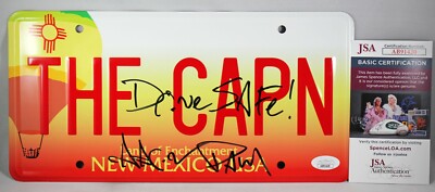 AARON PAUL SIGNED BREAKING BAD LICENSE PLATE CAPN JESSE PINKMAN RARE ...