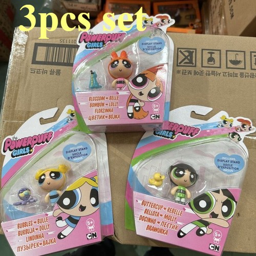 The Powerpuff Girls Blossom Buttercup Bubbles Action Figure Doll Toy ...