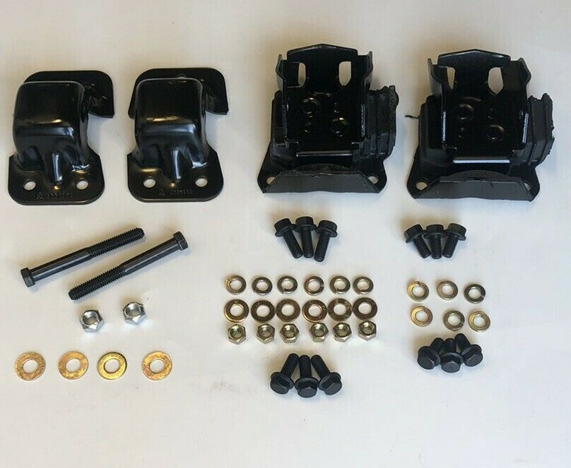 70-81 CAMARO MOTOR MOUNTS FRAME MOUNT BBC 396-454 GRADE 8 BOLTS NEW KIT ...