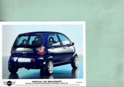 photo de presse / press photo original Mini Spiritual Too concept 03/ ...