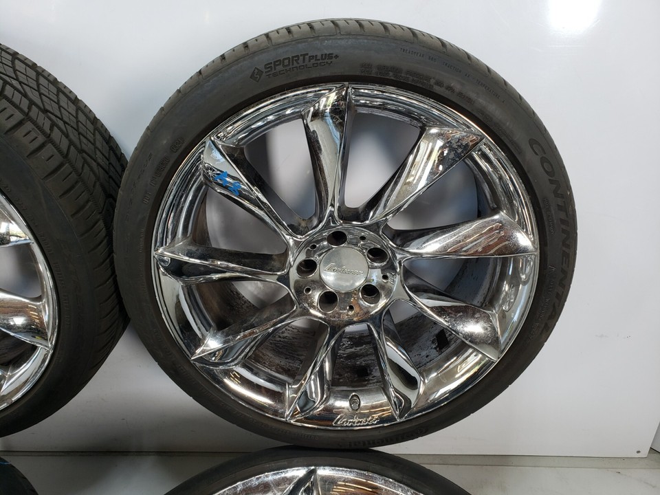 07-13 Mercedes W220 W221 S550 S63 Lorinser Turbine RS8 Wheels Rims 20 ...