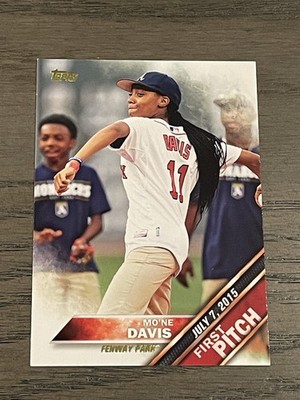 2016 Topps First Pitch Mo’Ne Davis #FP-4 | eBay