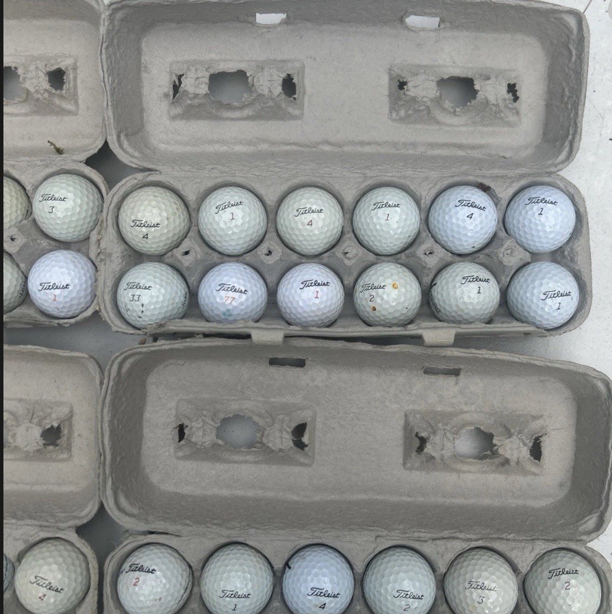 72 Titleist golf balls 6 dozen used golfs balls pro vix pro ones | eBay