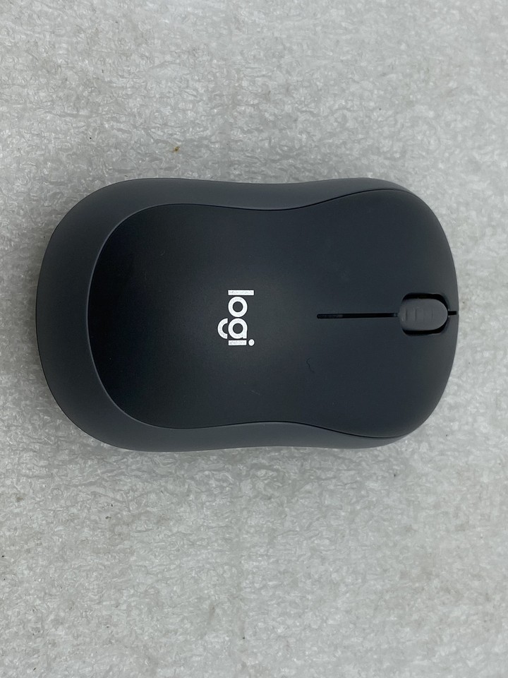 LOT OF 5 LOGITECH Logi Wireless Mouse M185 910-002225 W/ RECIEVER Black ...