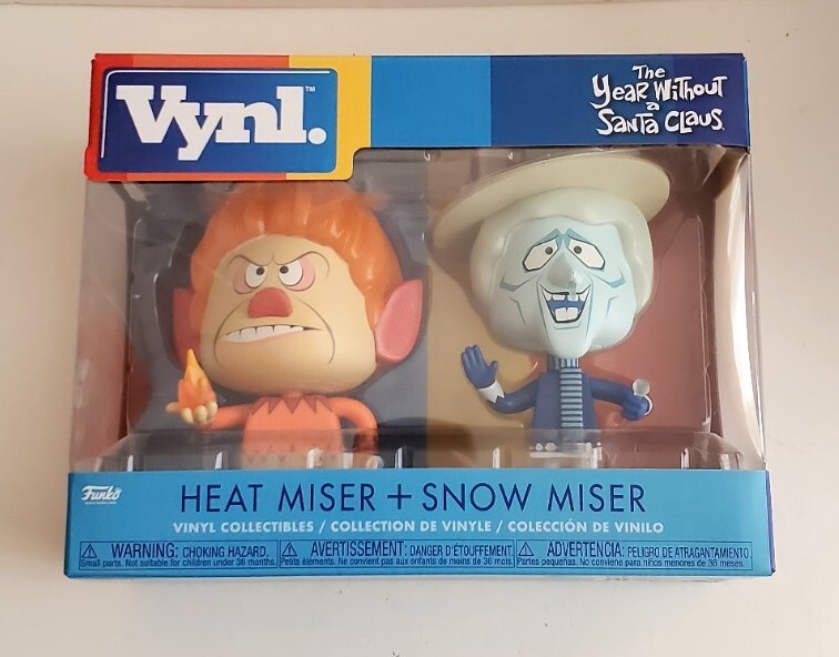 Funko Pop Vynl The Year Without A Santa Claus Heat Miser + Snow Miser ...