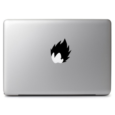 Dragon Z Vegeta Hair for Macbook Air/Pro 13 15 17 Laptop Vinyl Decal ...