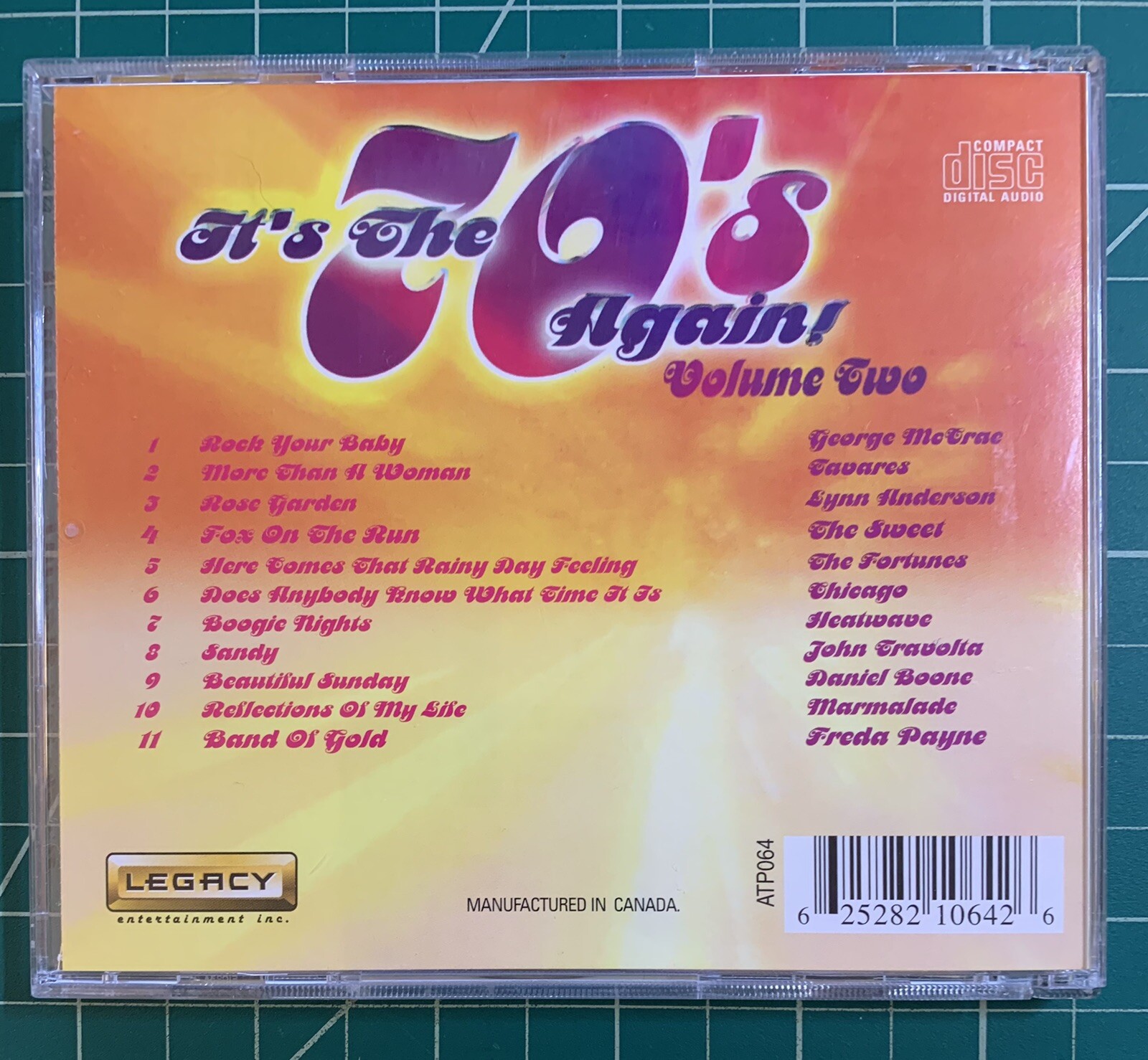 It's the 70's Again Vol 2 Very Clean Disc! 625282106426| eBay