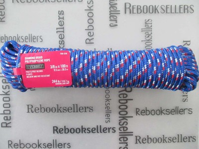 Everbilt Diamond-braid Poly Rope 3/8" X 100" | eBay