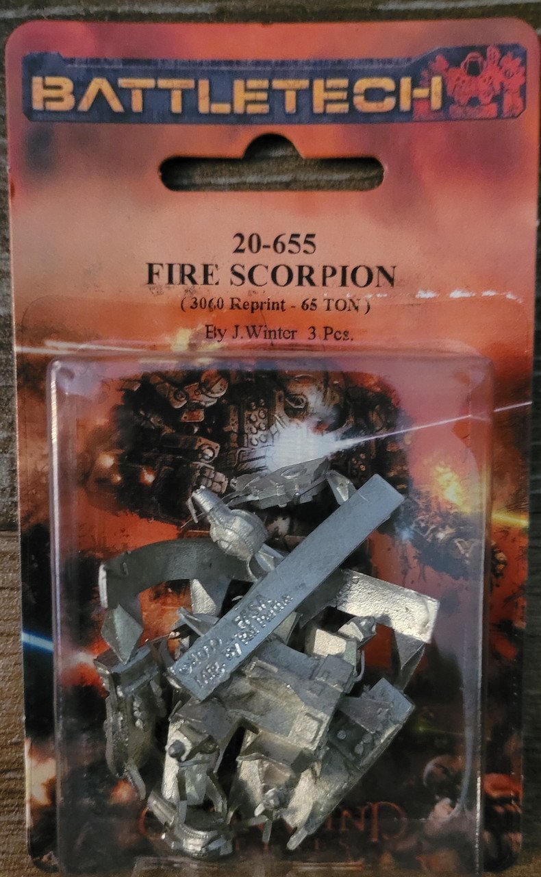 BattleTech 20-655 Fire Scorpion (Standard)(*See Per Order Flat Rate ...